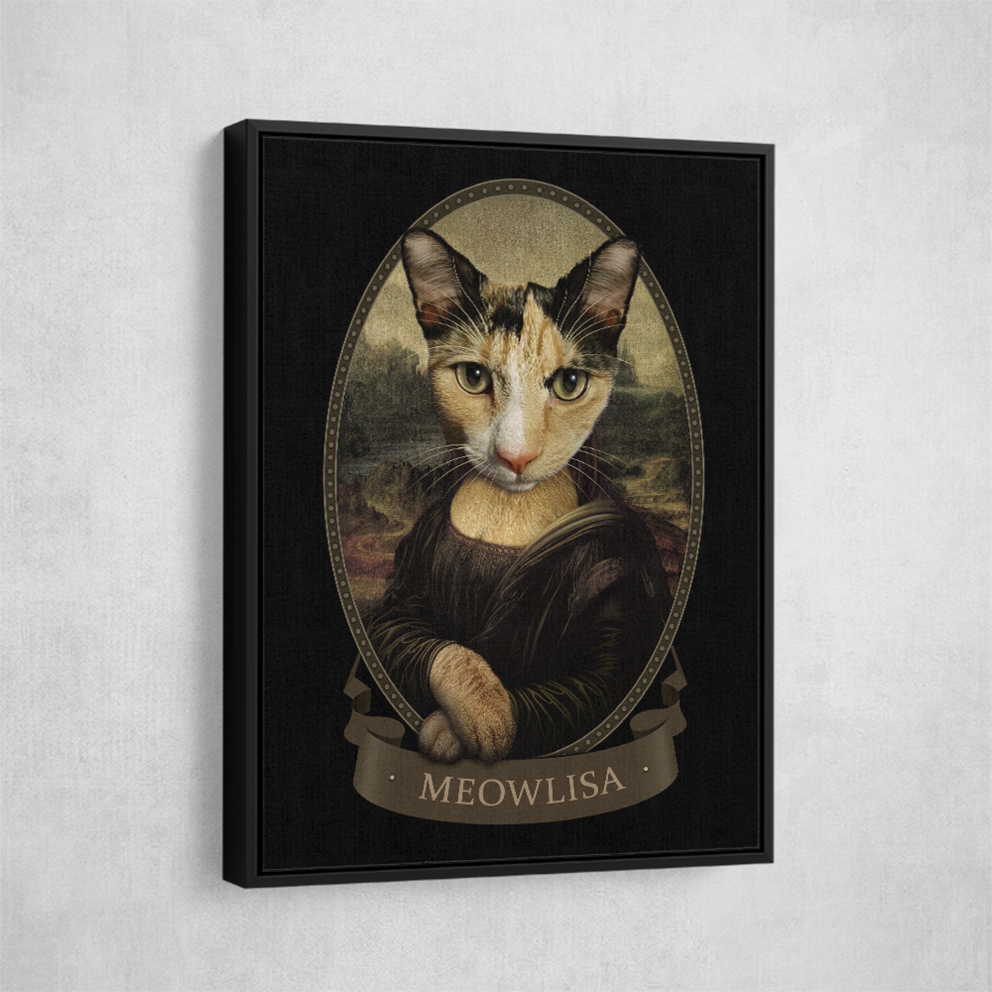 Meowlisa Wall Art